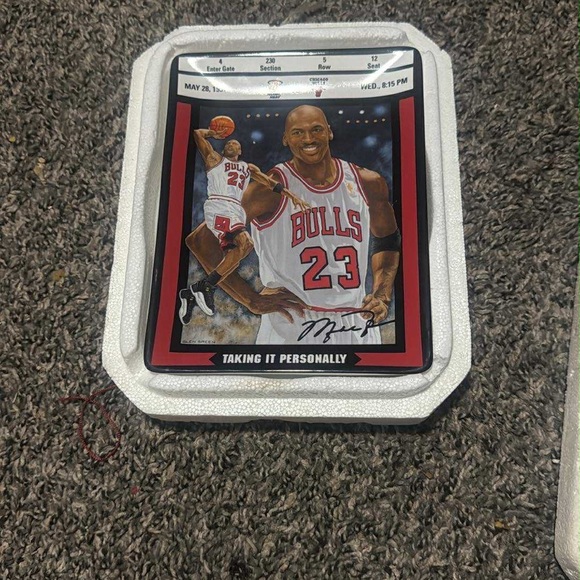 Wall Decor | Chicago Bulls Michael Jordan Plaque | Poshmark